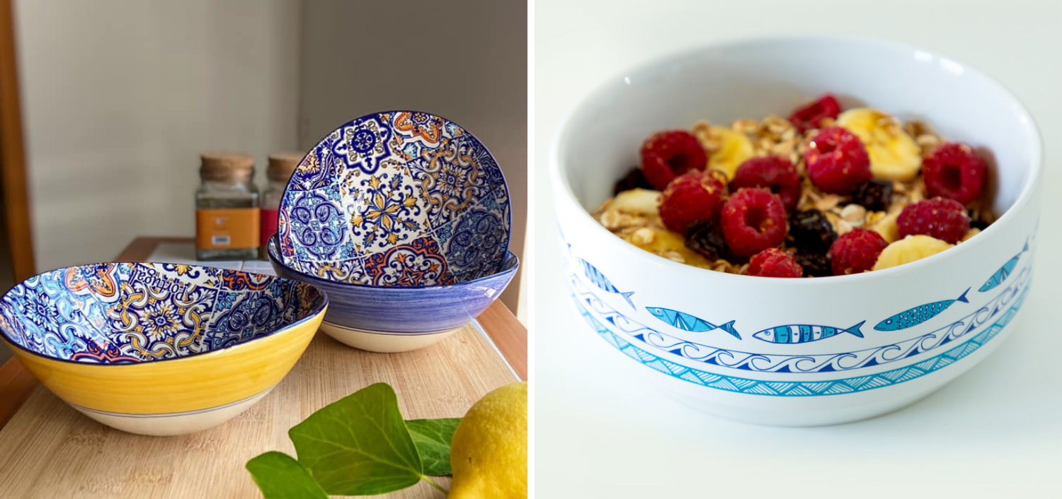 Plates and Bowls - Handmade and Hand Painted Portuguese Dinnerware – We ...