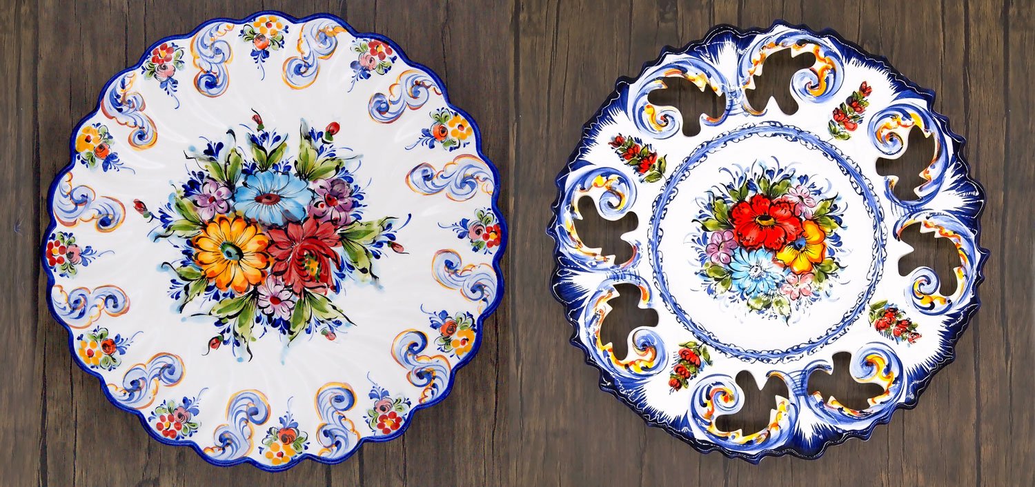 Ceramic Decorative Plates - Hand Painted in Portugal by True Artisans ...